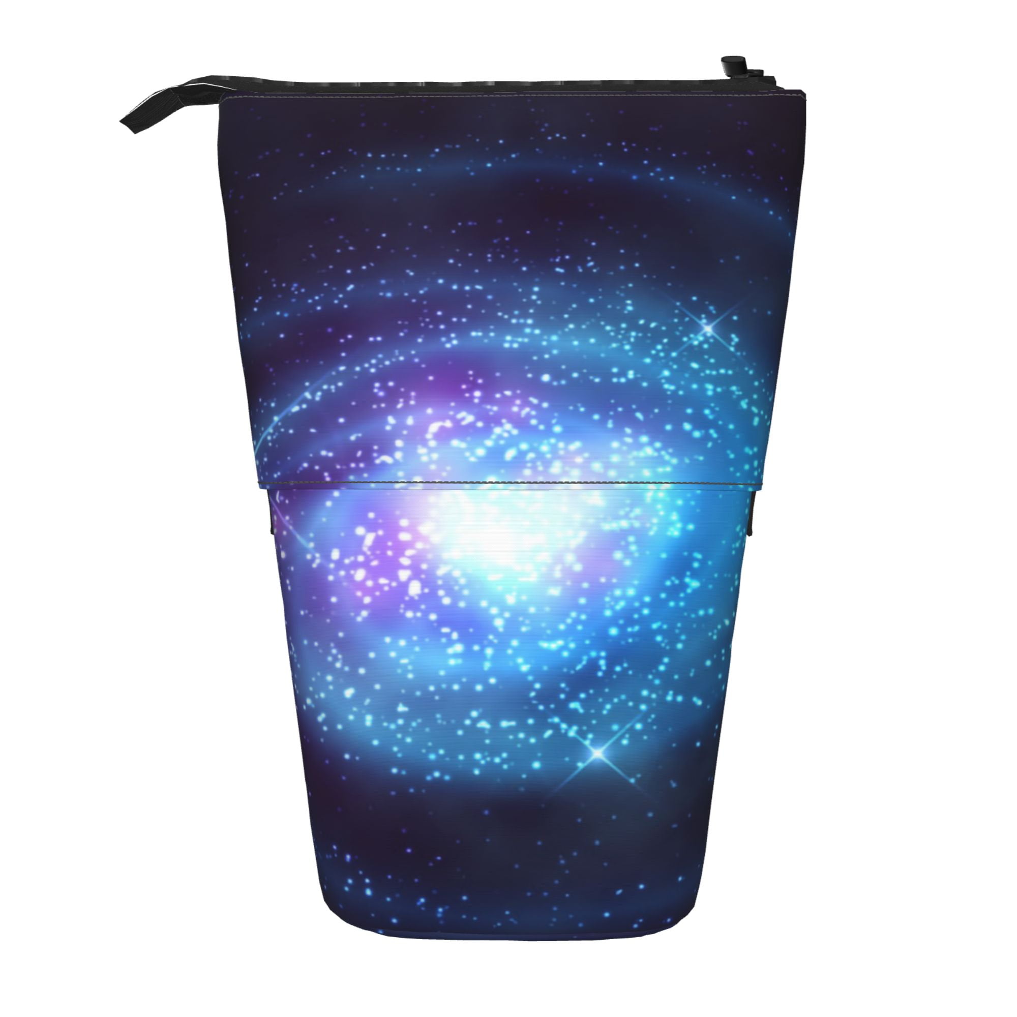 Telescopic Pencil Pouch Holder Canvas Spiral Galaxy In Space With A ...