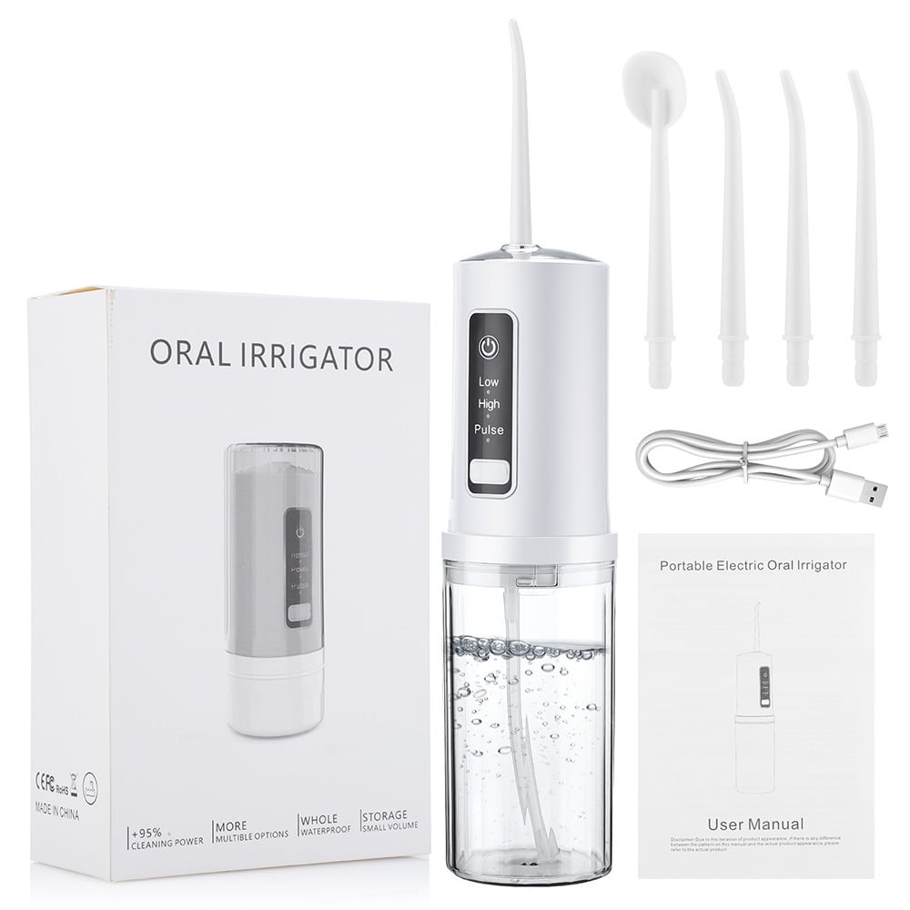 Telescopic & Portable Water Flosser for Teeth Cleaning, Cordless Oral ...
