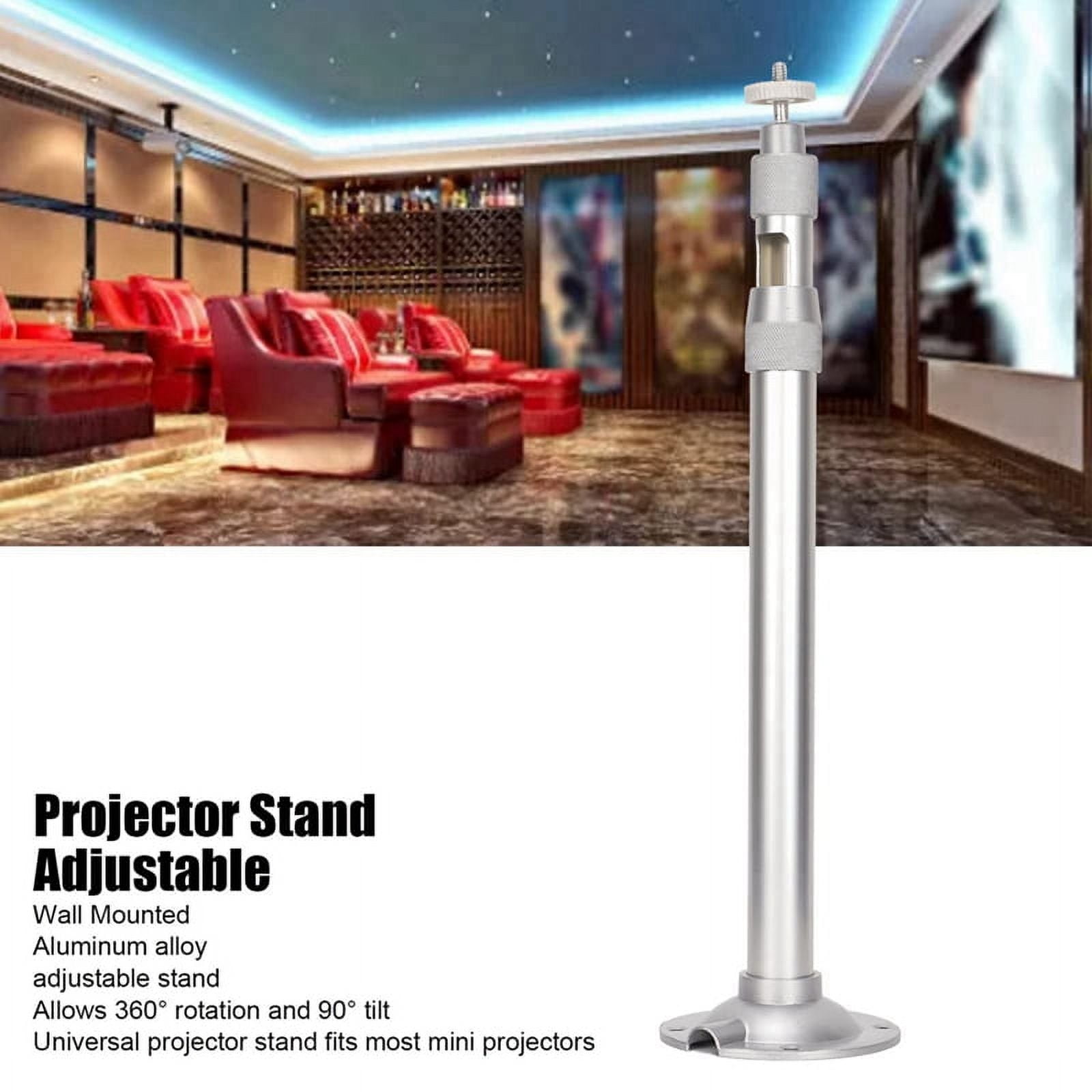 Telescopic Projector Mount Bracket Aluminum Alloy Adjustable Length 15. ...