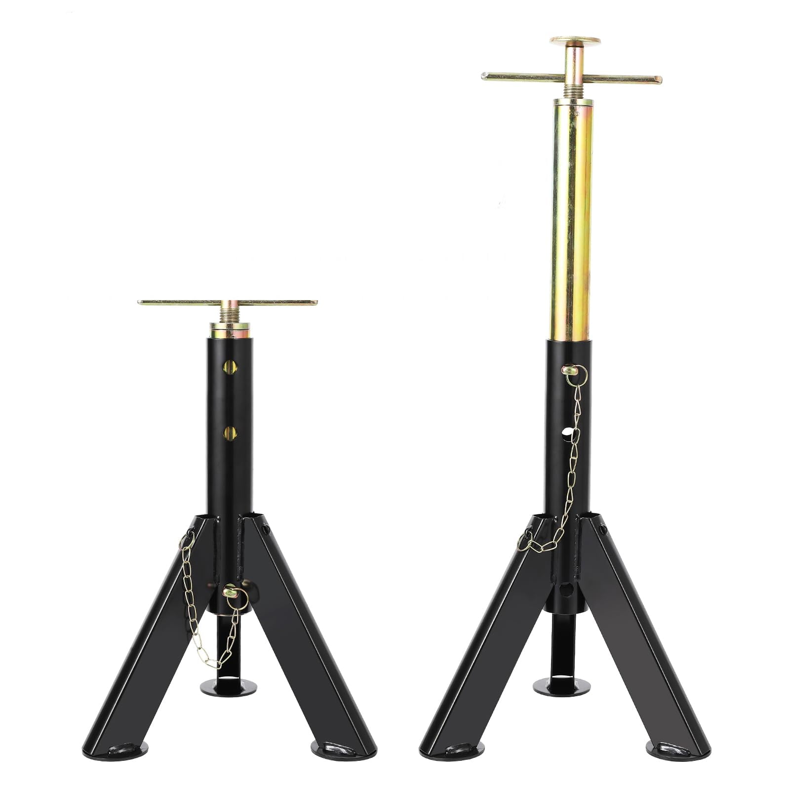Telescopic RV Jack, Set of 2, Heavy Duty Telescopic RV Stabilizer Jacks ...