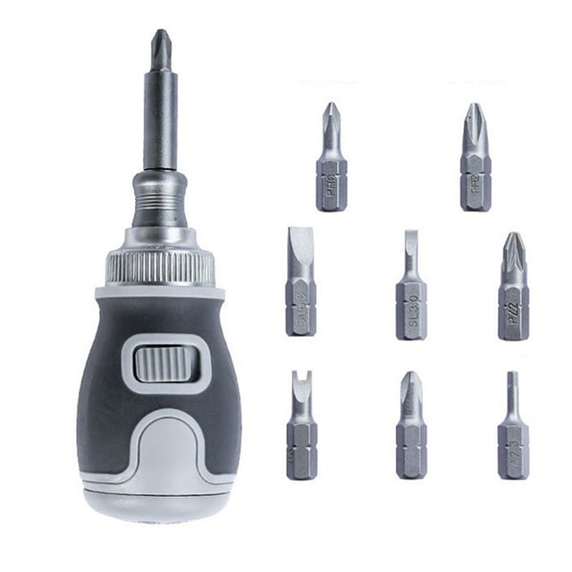 Telescopic Ratchet Two-way Adjustable Screwdriver Set Special Shaped ...