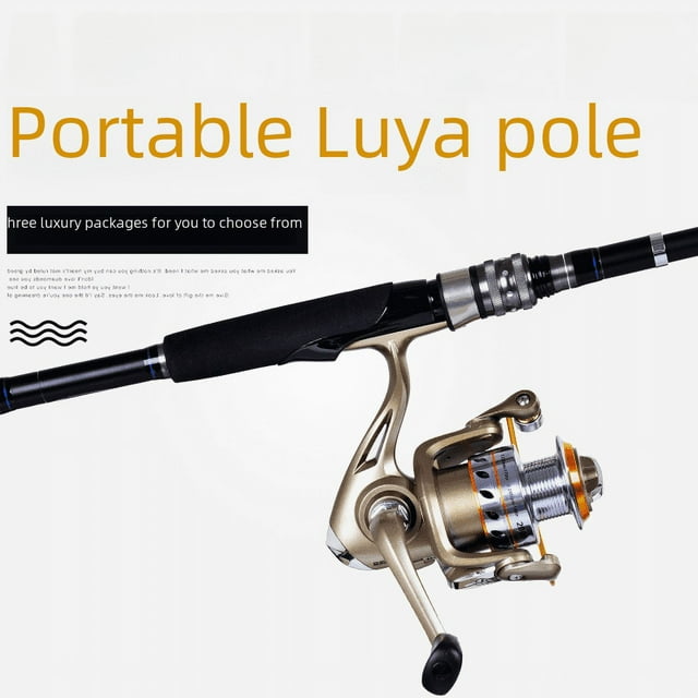 Telescopic Road Rod Straight Handle Spinning Wheel Carbon Ultra Light ...