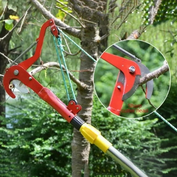 Telescopic Scissors Fruit Picker High-altitude Cutting Branches Pruning ...