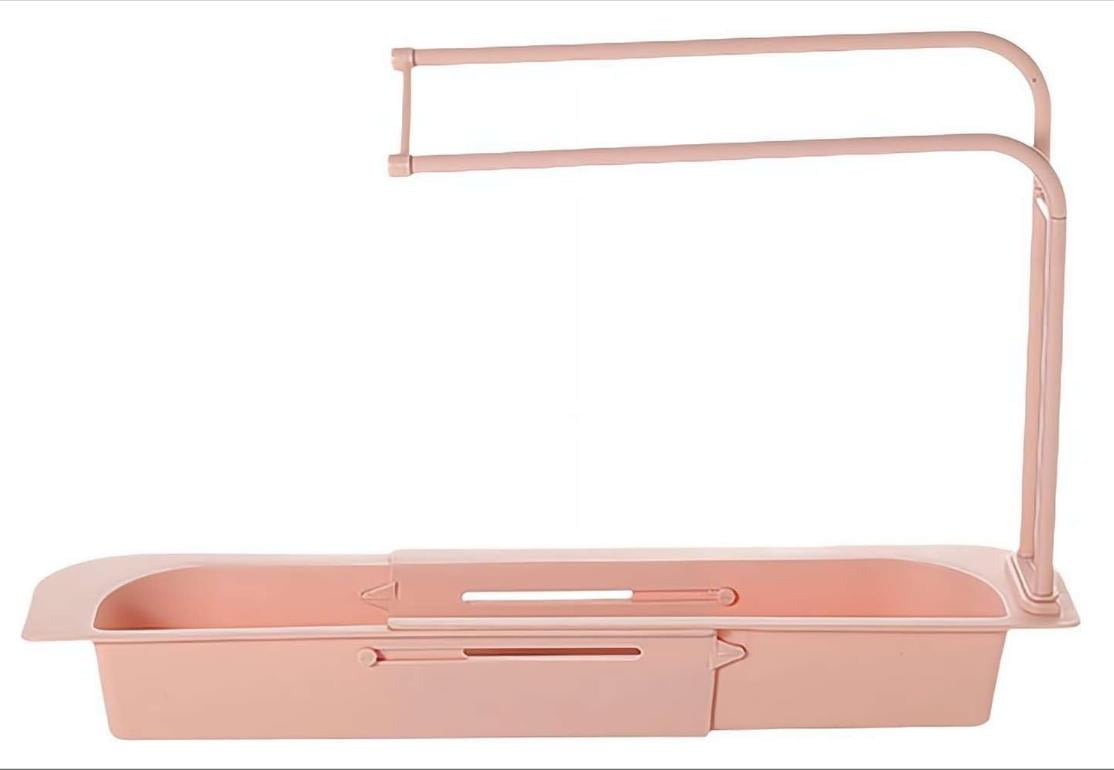 Telescopic Sink Storage Rack, 2025 Upgraded Adjustable Telescopic ...