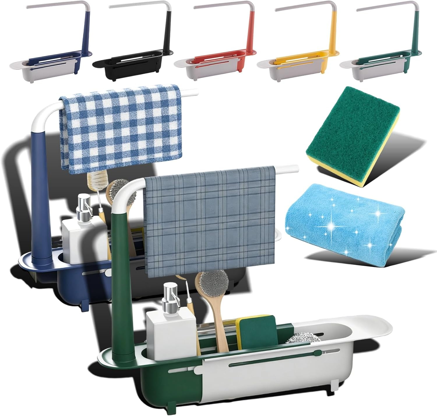 Telescopic Sink Storage Rack, 2026 Updated Telescopic Sink Storage Rack ...