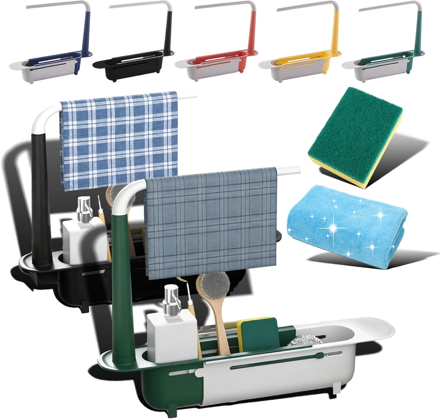 Telescopic Sink Storage Rack, 2026 Updated Telescopic Sink Storage Rack ...