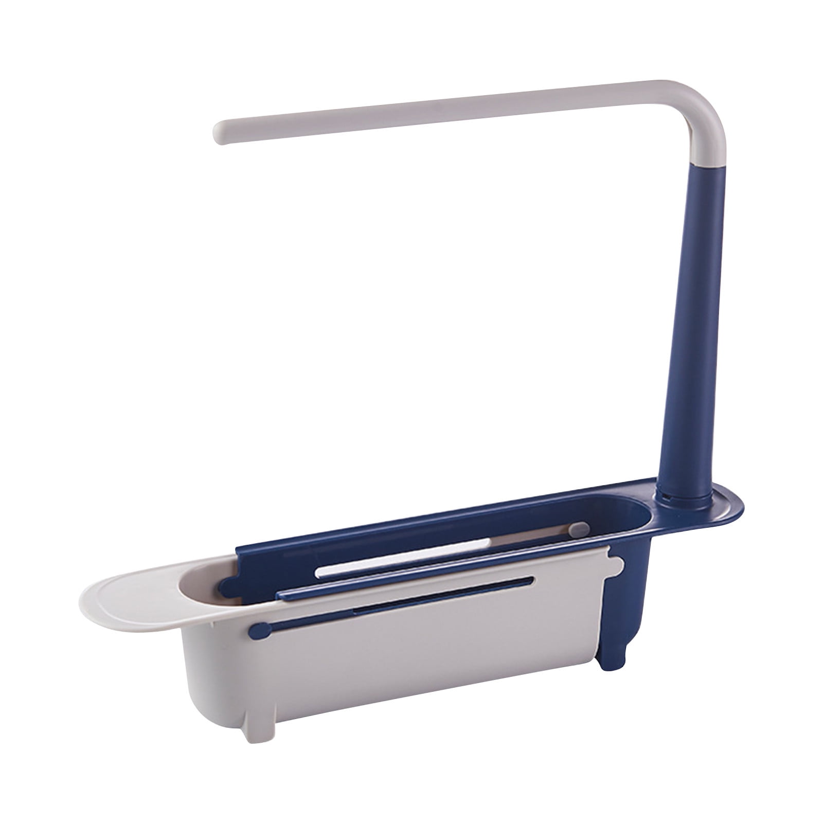 Telescopic Sink Storage Rack Adjustable,Kitchen Sink Caddy, Adjustable ...
