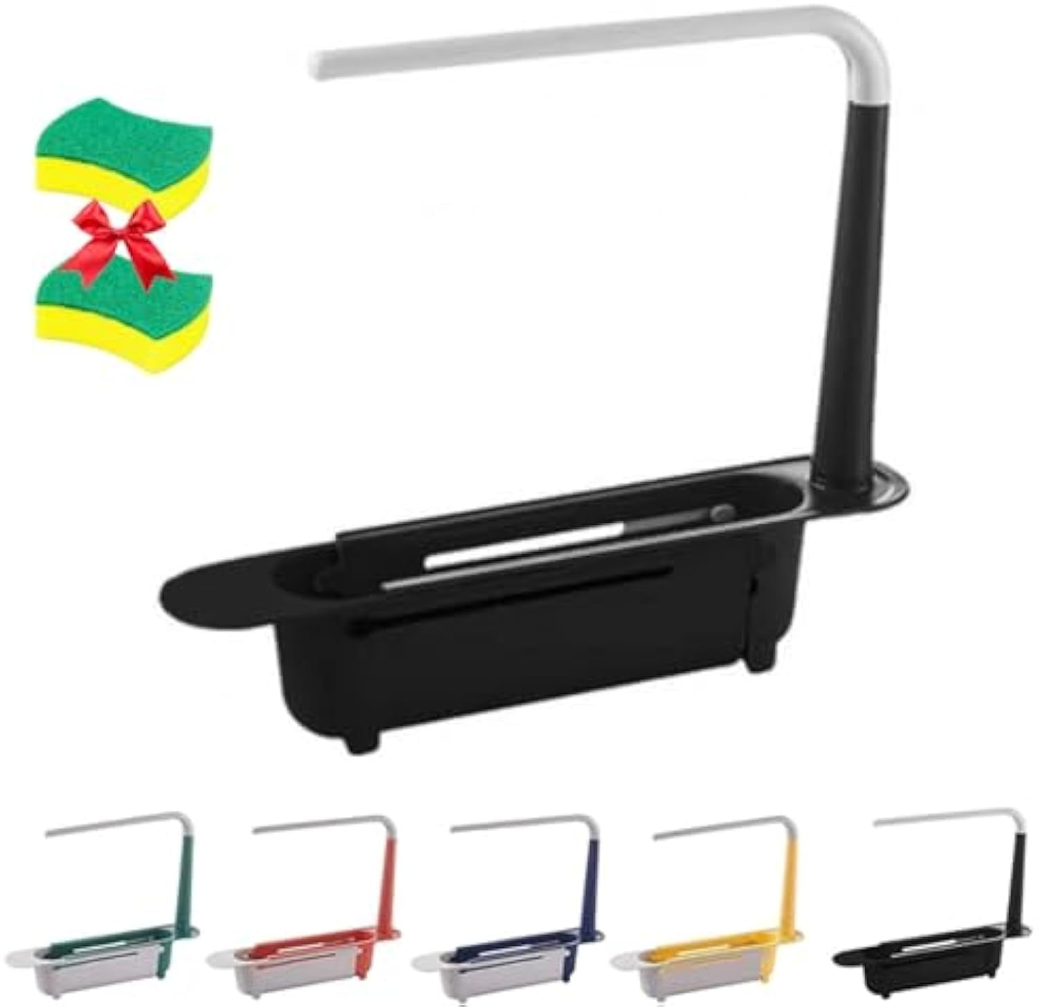 Telescopic Sink Storage Rack, Sink Organizer Rack for Kitchen and ...