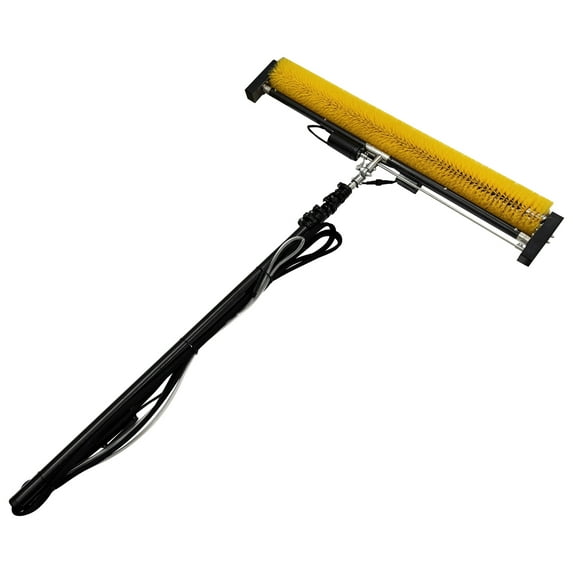 Telescopic Solar Panel Cleaner 16.4FT Carbon Fiber Pole for Roof RV ...
