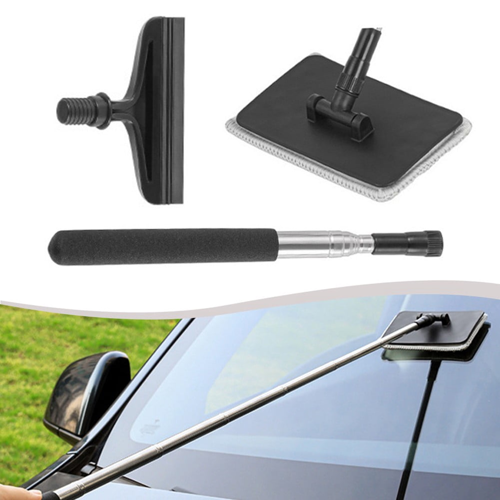 Telescopic Squeegee For Auto Glass,Water Cleaner With Long Rod For All ...