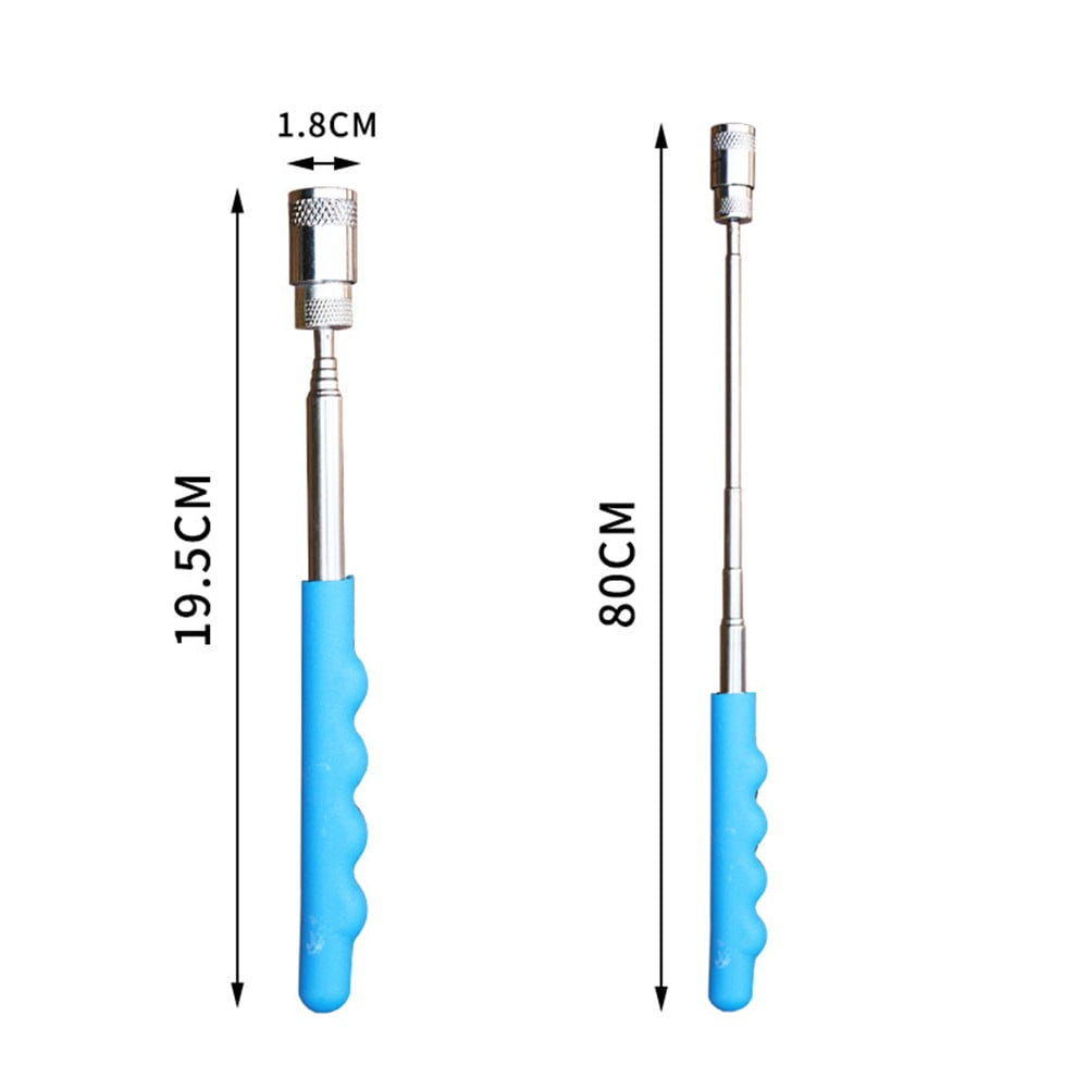 Telescopic Stainless Steel Pickup Tool with LED Lamp and Strong ...