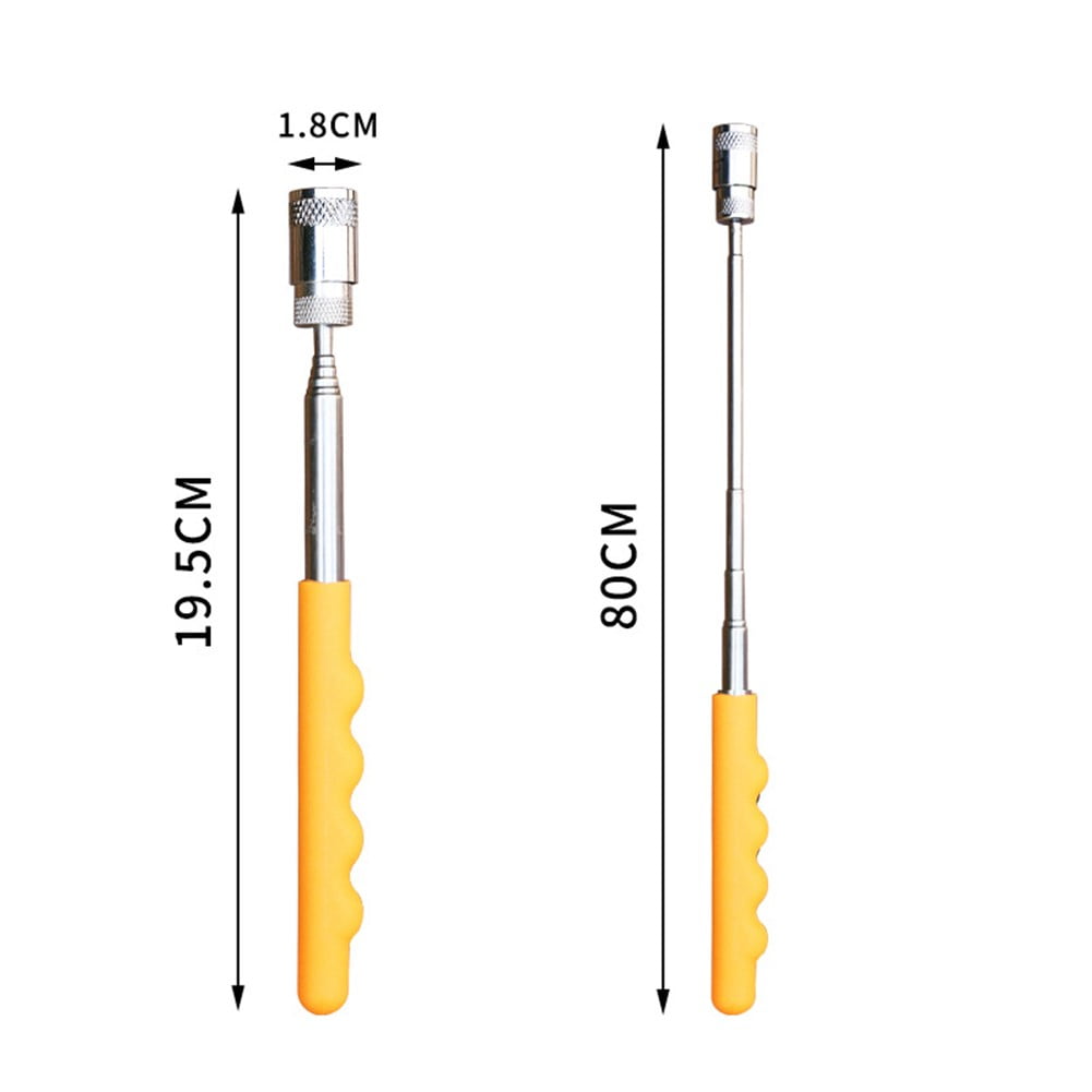 Telescopic Stainless Steel Pickup Tool with LED Lamp and Strong ...