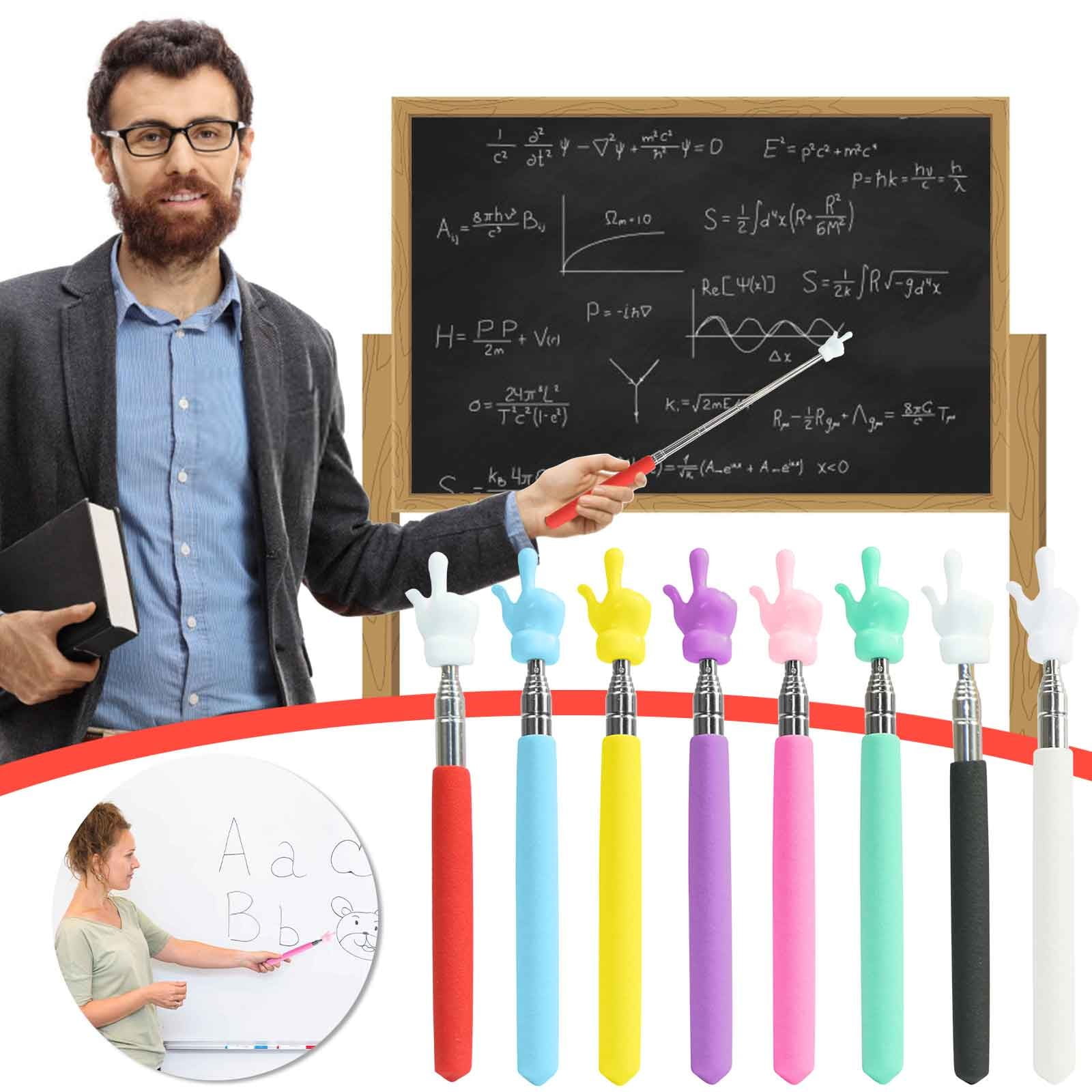 Telescopic Stainless Steel Pointer Baton Set | Adjustable Teaching ...