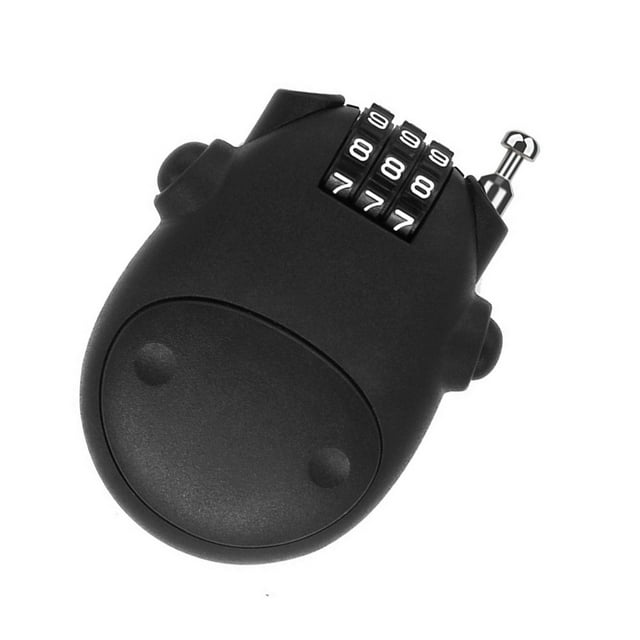 Telescopic Steel Cable Combination Lock Sled Motorcycle Helmet Lock ...