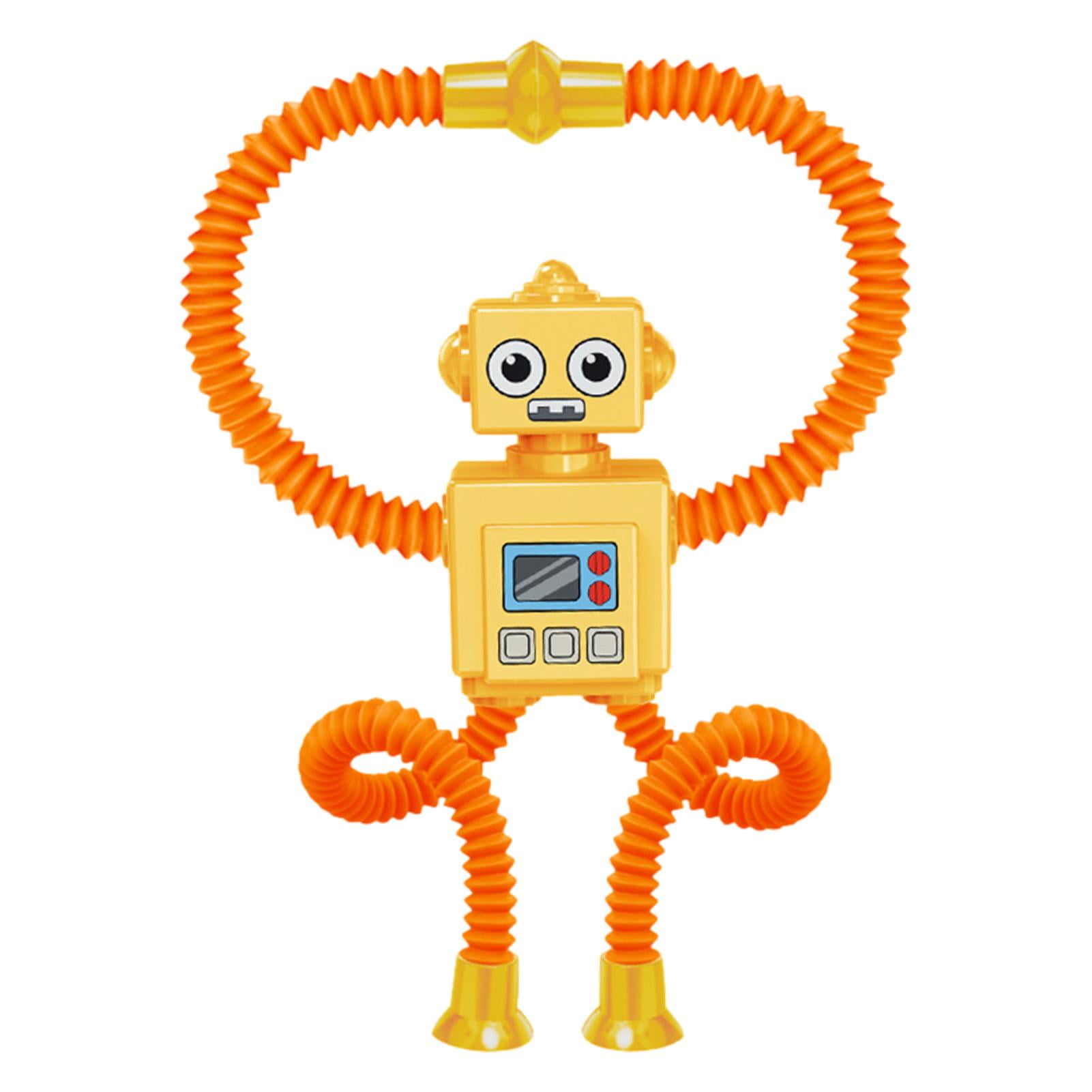 Telescopic Suction Cup Robotics Toy | Robot Design Stretchy Suction Cup ...