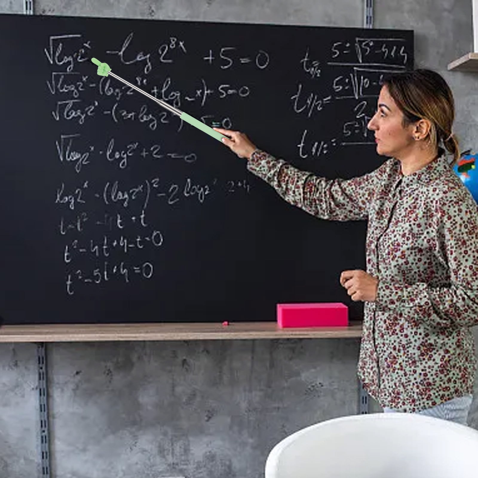 Telescopic Teachers Pointer Classroom Demonstration Baton Guide ...