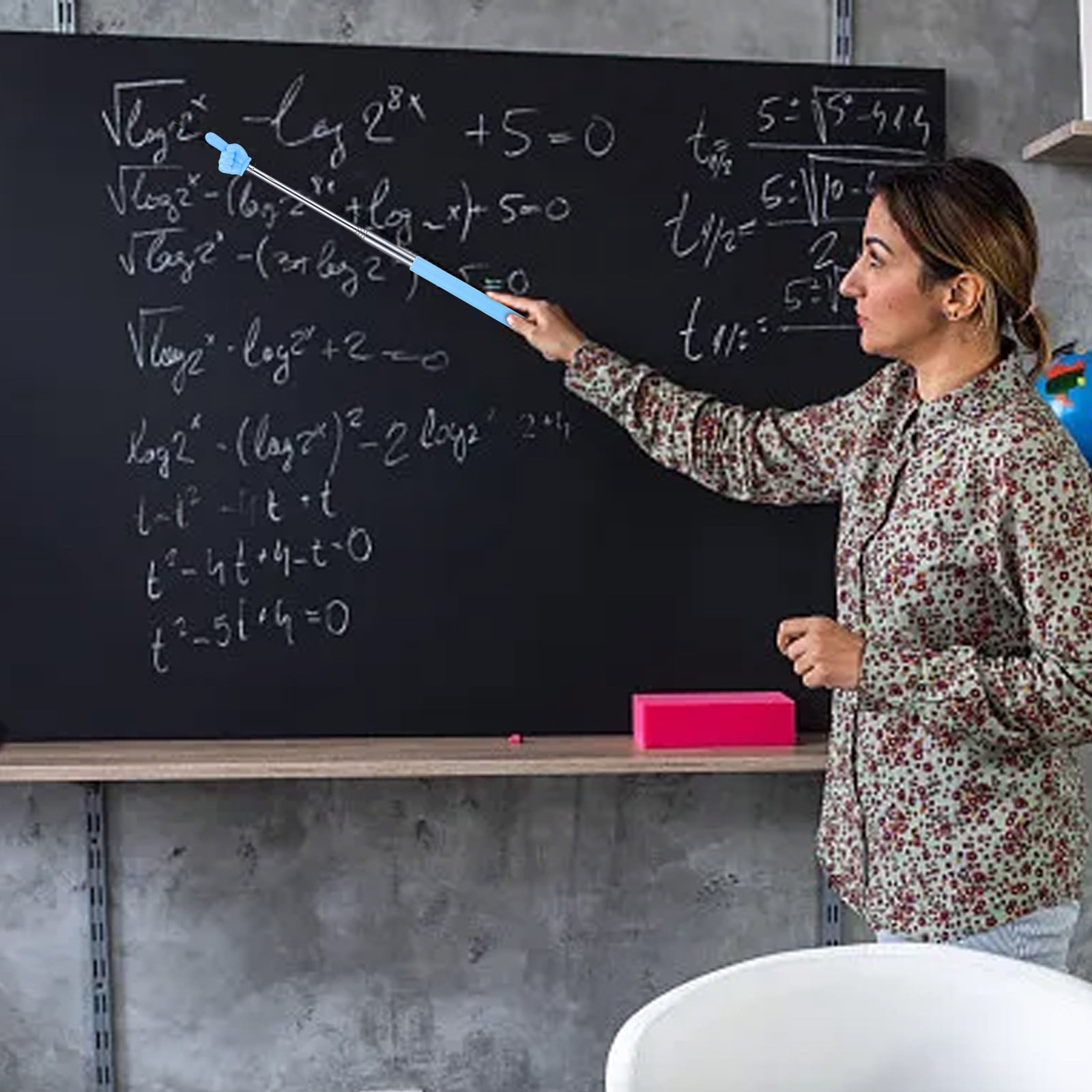 Telescopic Teachers Pointer Classroom Demonstration Baton Guide ...