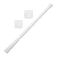 Telescopic Tension Clothes Hanging Rod: Adjustable Shower Curtain Rail ...