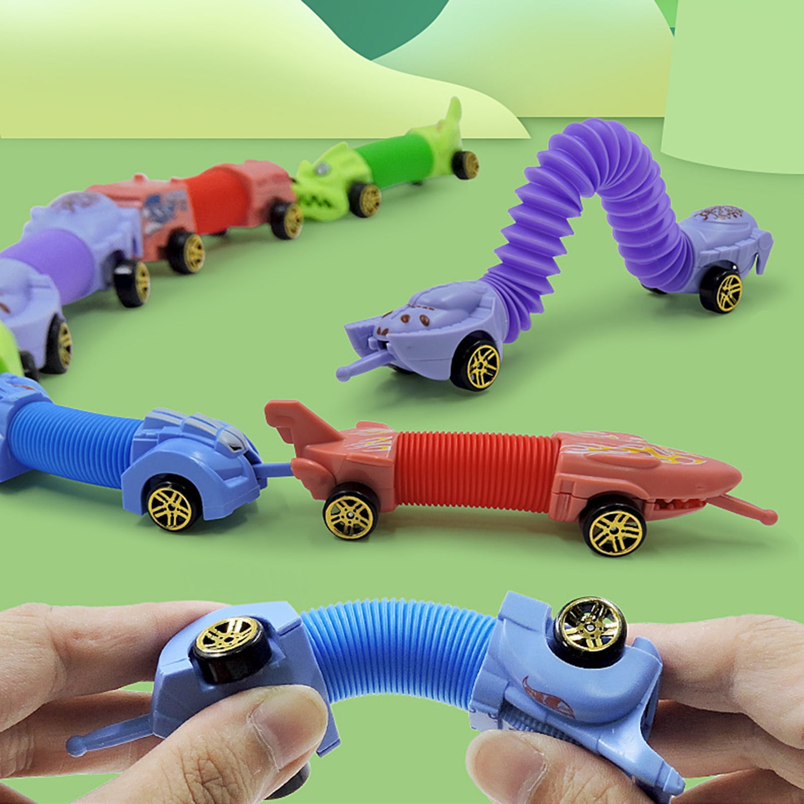 Telescopic Tube Toy - Animal Theme - Free Transformation - Fun Lighting ...