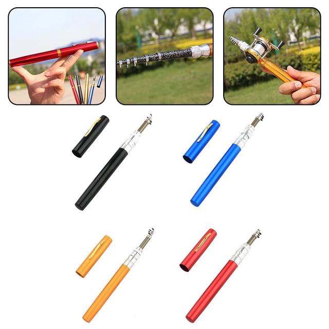 Telescopic Ultra Short Fishing Rods Compact Pen Style Rods For ...