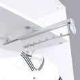 Telescopic Wardrobe Hanger Rail For Clothes Closet - Heavy Duty Pull ...