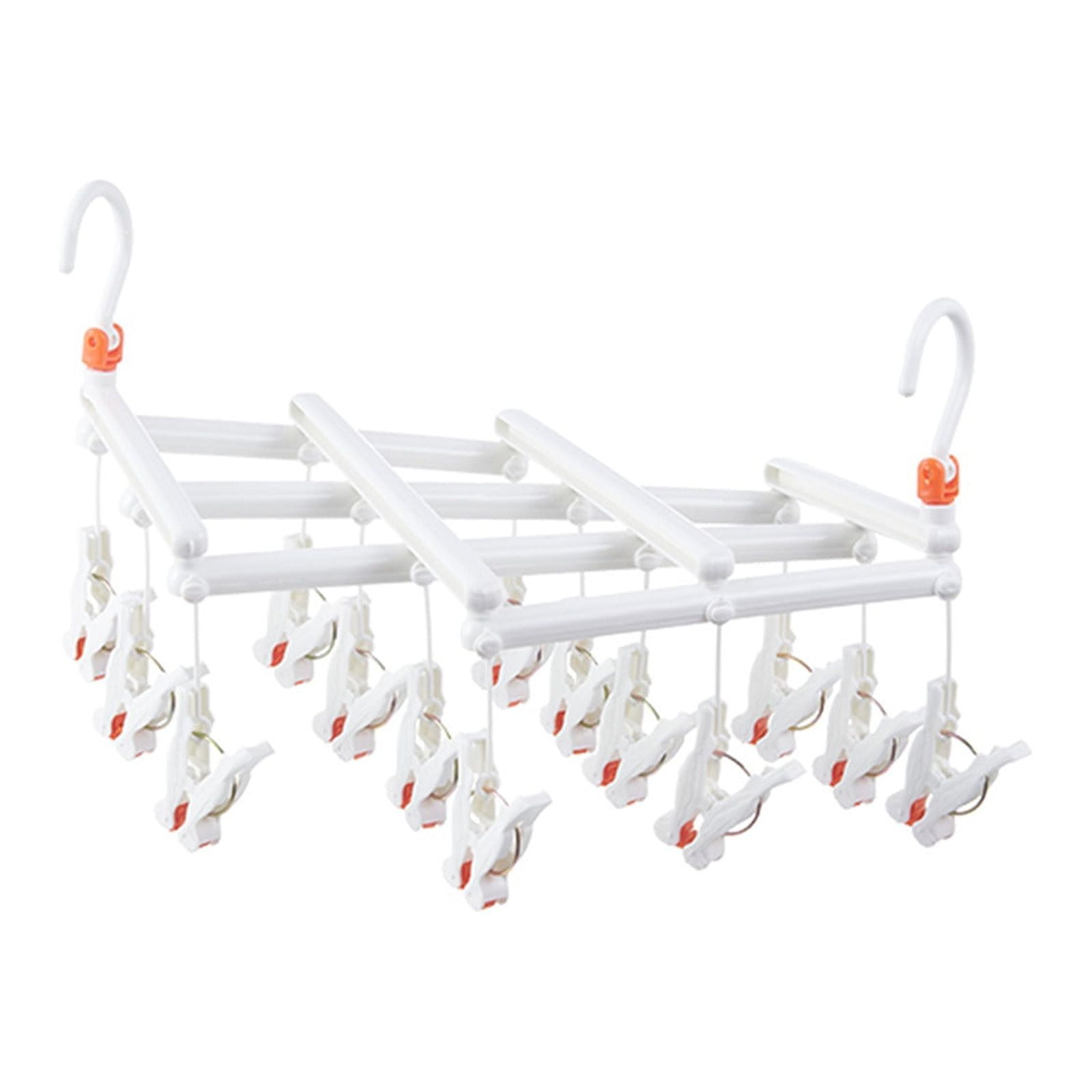 Telescopic Windproof Drying Rack, Multi-Head Design, Expandable ...