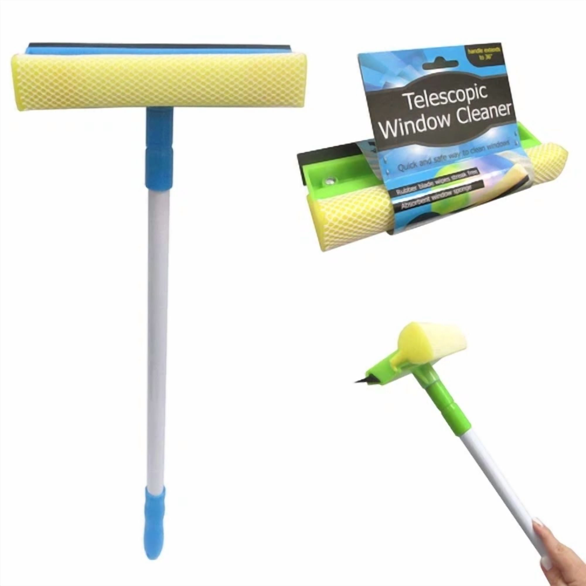 Telescopic Windshield Squeegee Cleaner Window Wiper Squeegie Squeegy ...