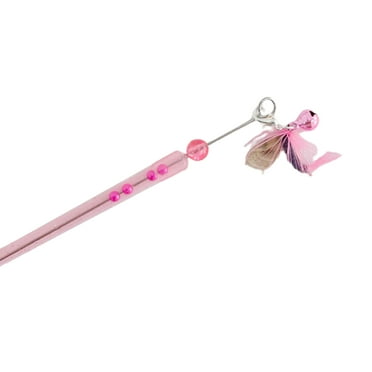 Interactive Cat Teaser Toy Retractable and Extendable Cat Teaser Wand ...