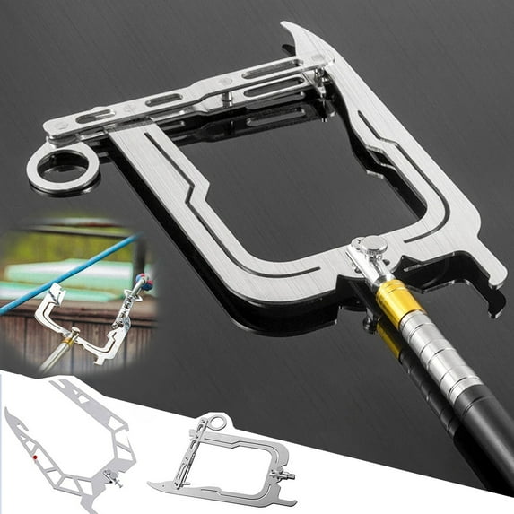 Telescoping Dock Hook, Automatic Stainless Steel Mooring Tool, Multi ...