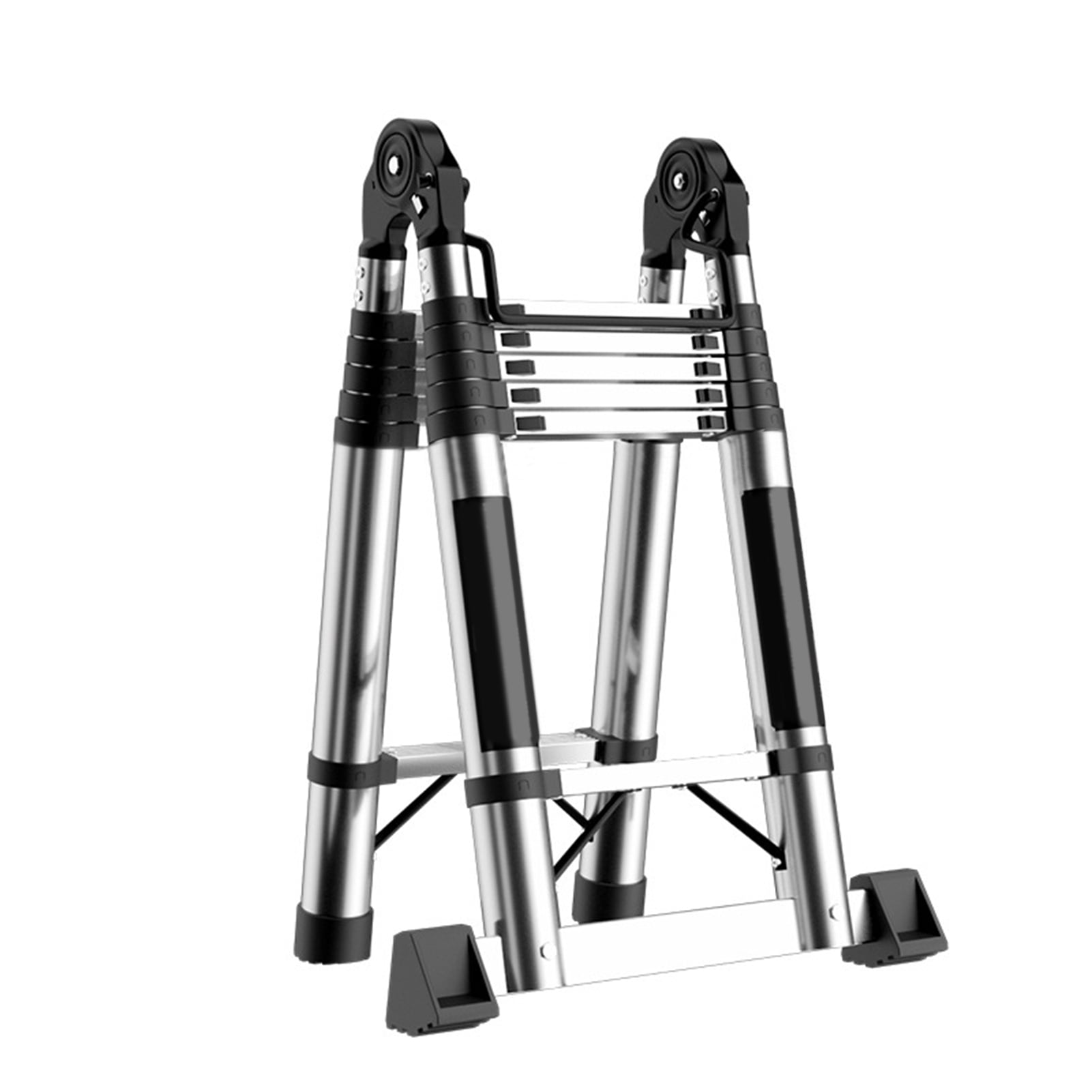 Telescoping Extension Ladder, Folding Telescopic Ladder with Locking ...