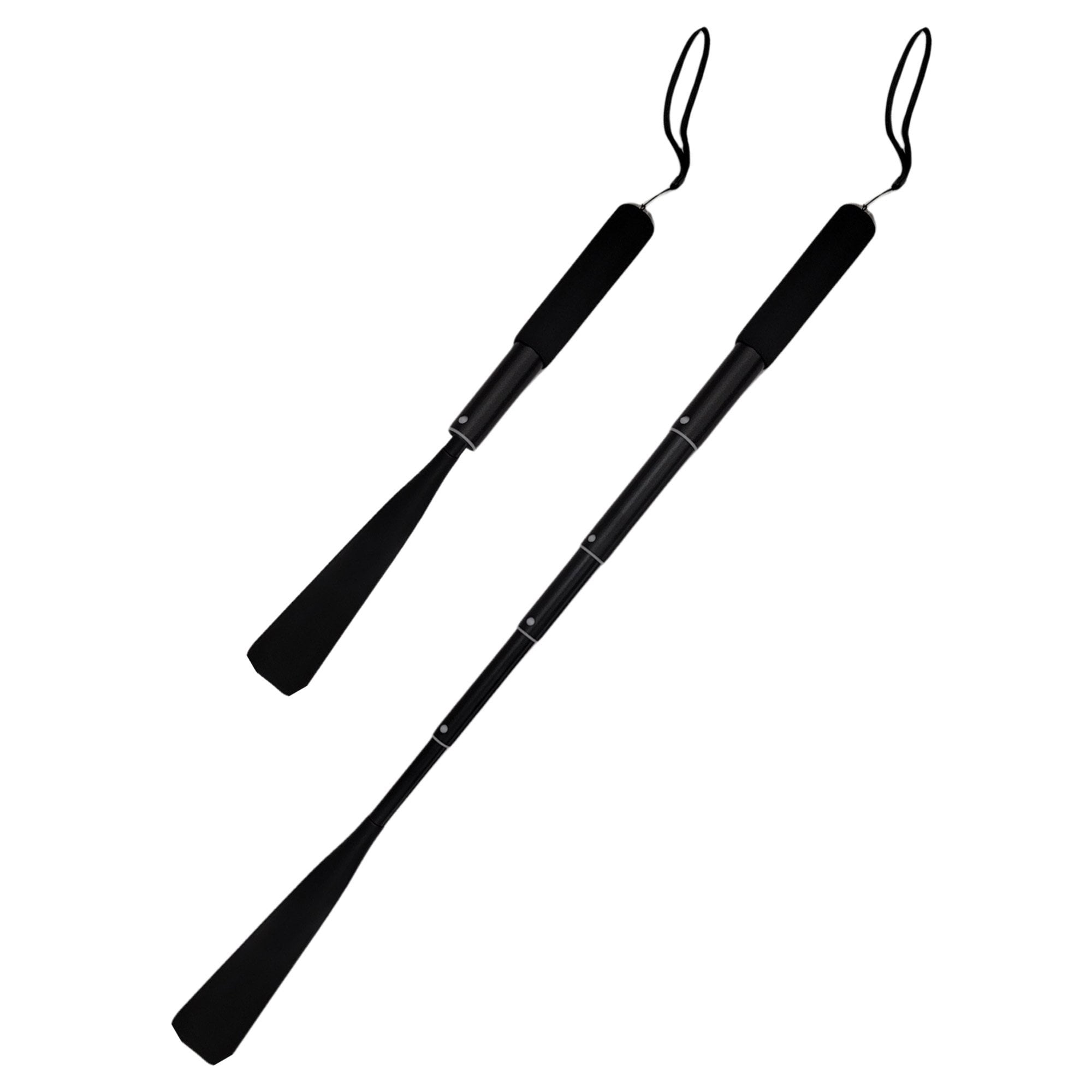 Telescoping Extra Long 14.5"-37" Shoe Horn - Collapsible Aluminum Long ...