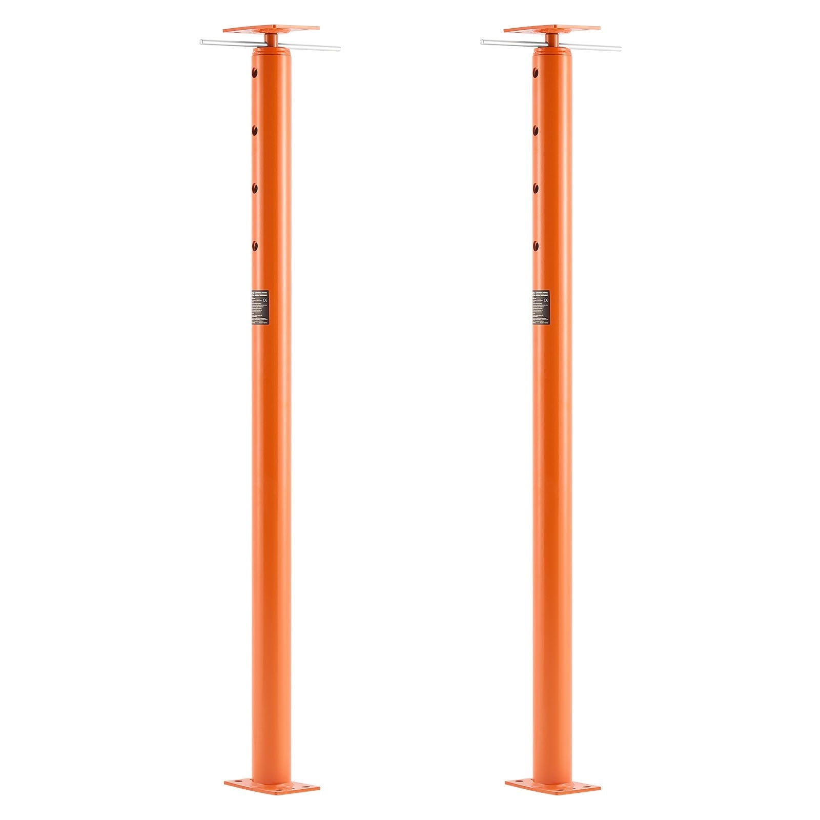 Telescoping House Floor Jacks,2-Pack,53-93 Inch,18000lb Capacity for ...