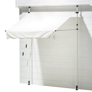 VEIKOUS 13' x 8' Oversized Patio Retractable Awning, Sun/Rain Shelter w ...