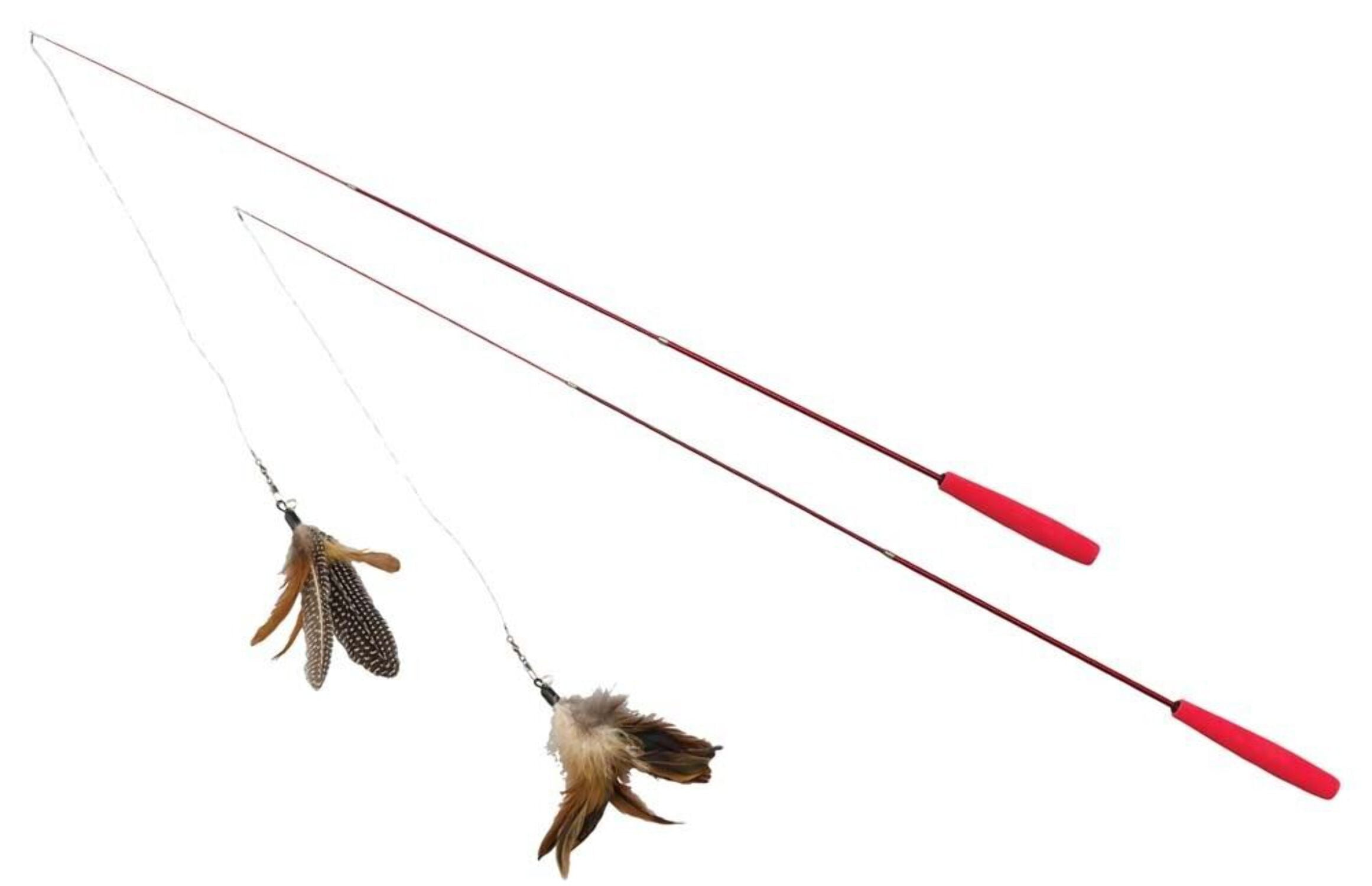 Telescoping Kitty Teaser Wand Cat Toy - Walmart.com