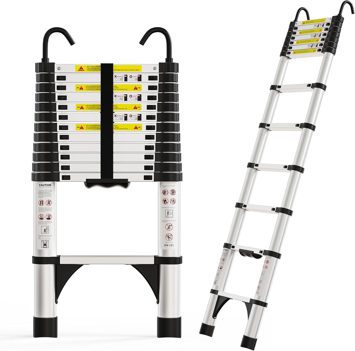 Telescoping Ladder Aluminum Extension Ladder Ladders On Go Rv ...