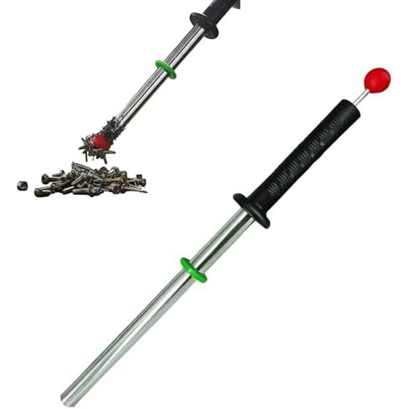 Telescoping Magnetic Pickup Tool, 23 inch Heavy Duty Nail Magnet with ...