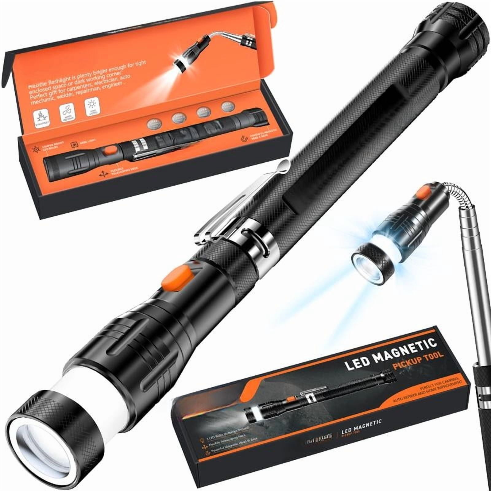 Telescoping Magnetic Pickup Tools - 22 Inches Extendable Neck, Car ...