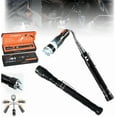 Telescoping Magnetic Pickup Tools, LED Extendable Flexible Flashlight ...