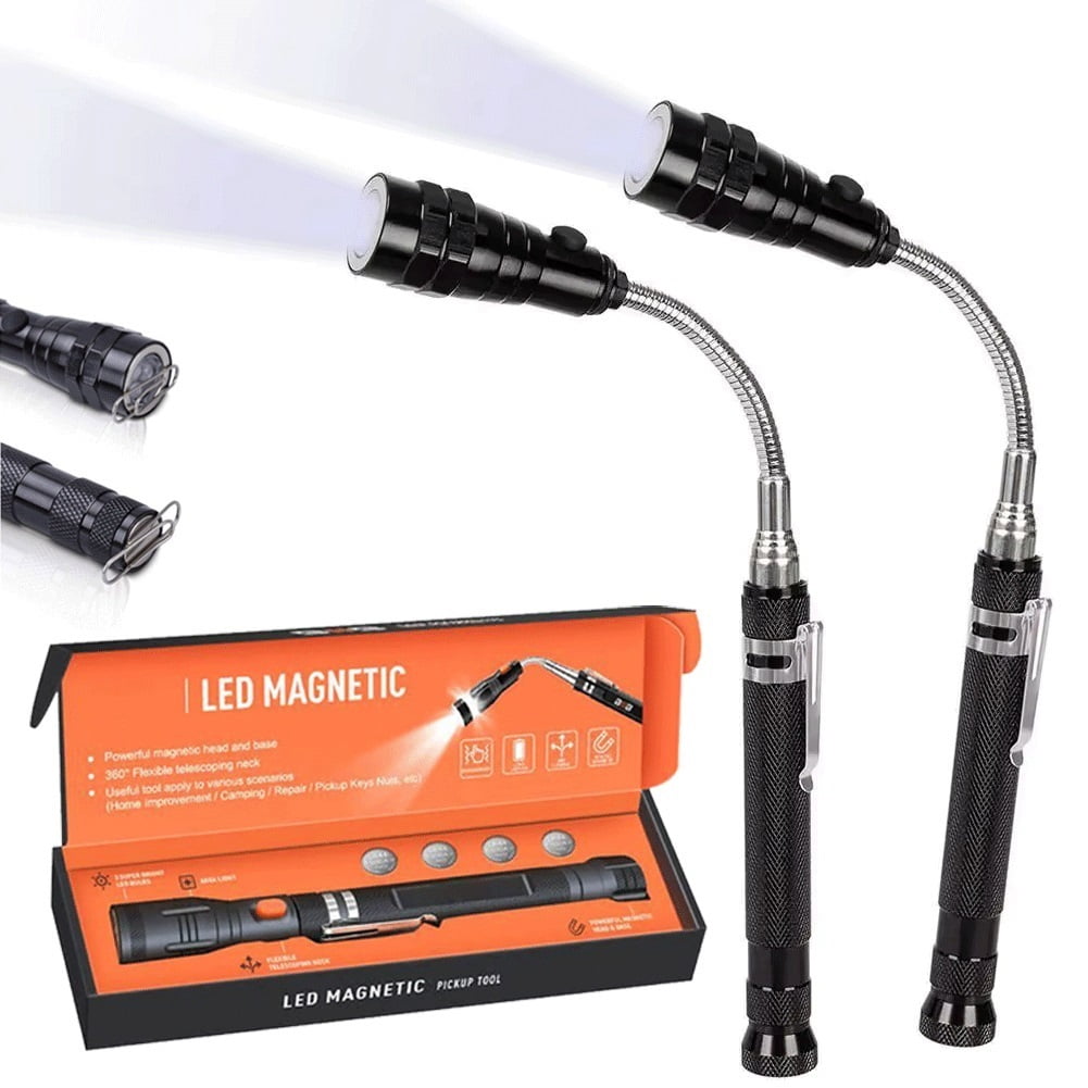 Telescoping Magnetic Pickup Tools Magnetic Pickup Tool with LED ...