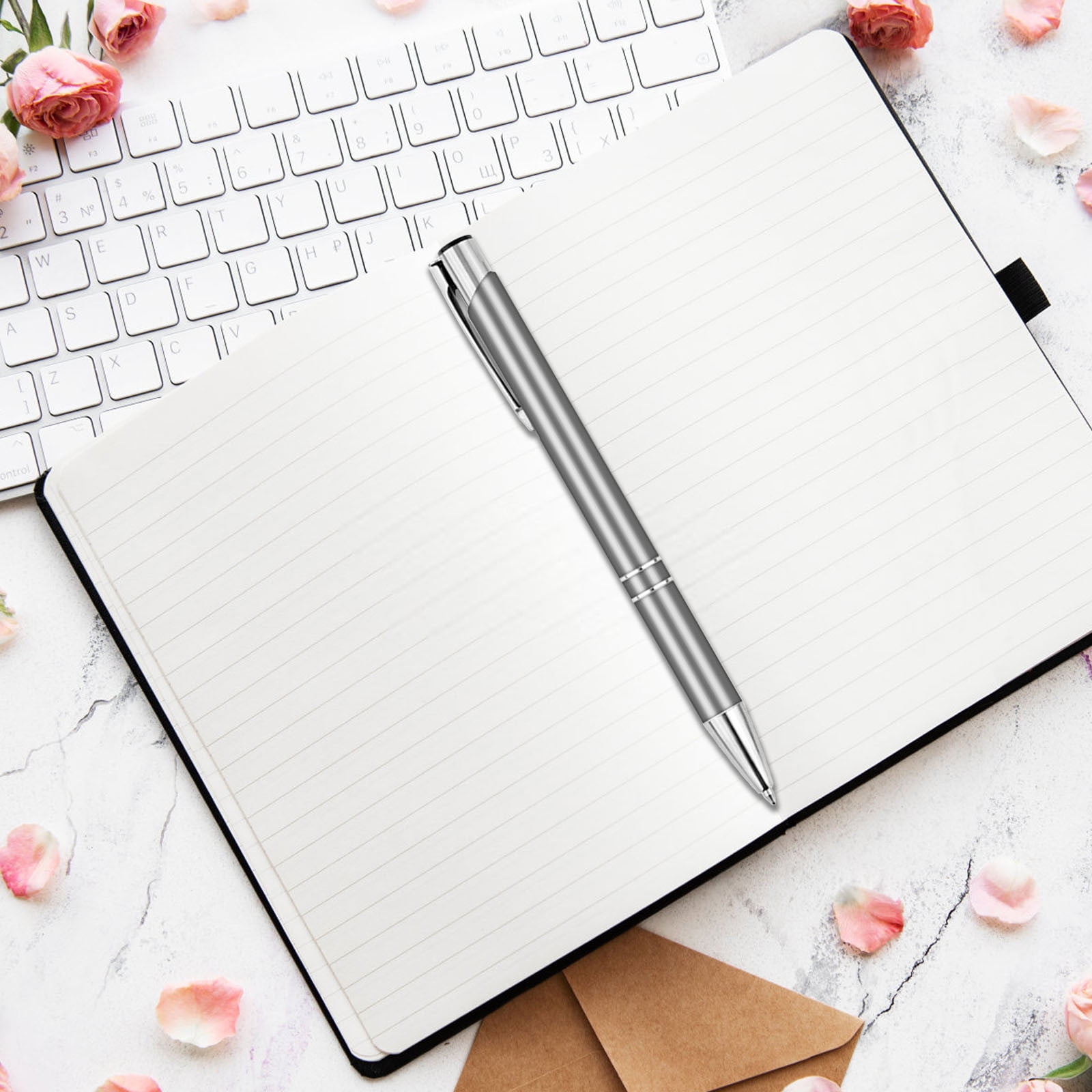 Telescoping Metal Ballpoint Pen with Retractable Design for Smooth ...