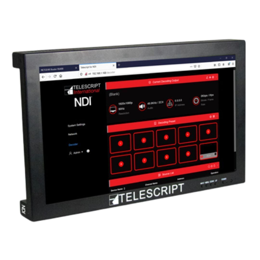 Telescript 21.5-Inch NDI Certified Talent Reference Monitor with ...