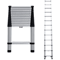 Telesteps 12.5ft Pro Telescoping Extension Ladder – 16ft Reach, 300lb ...