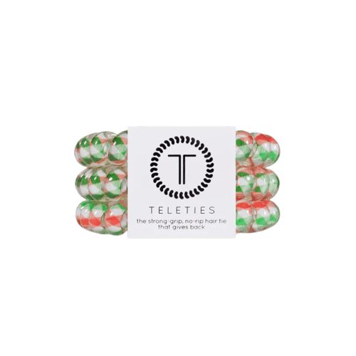 Teleties Large Hair Ties - Holiday Hoopla - Walmart.com