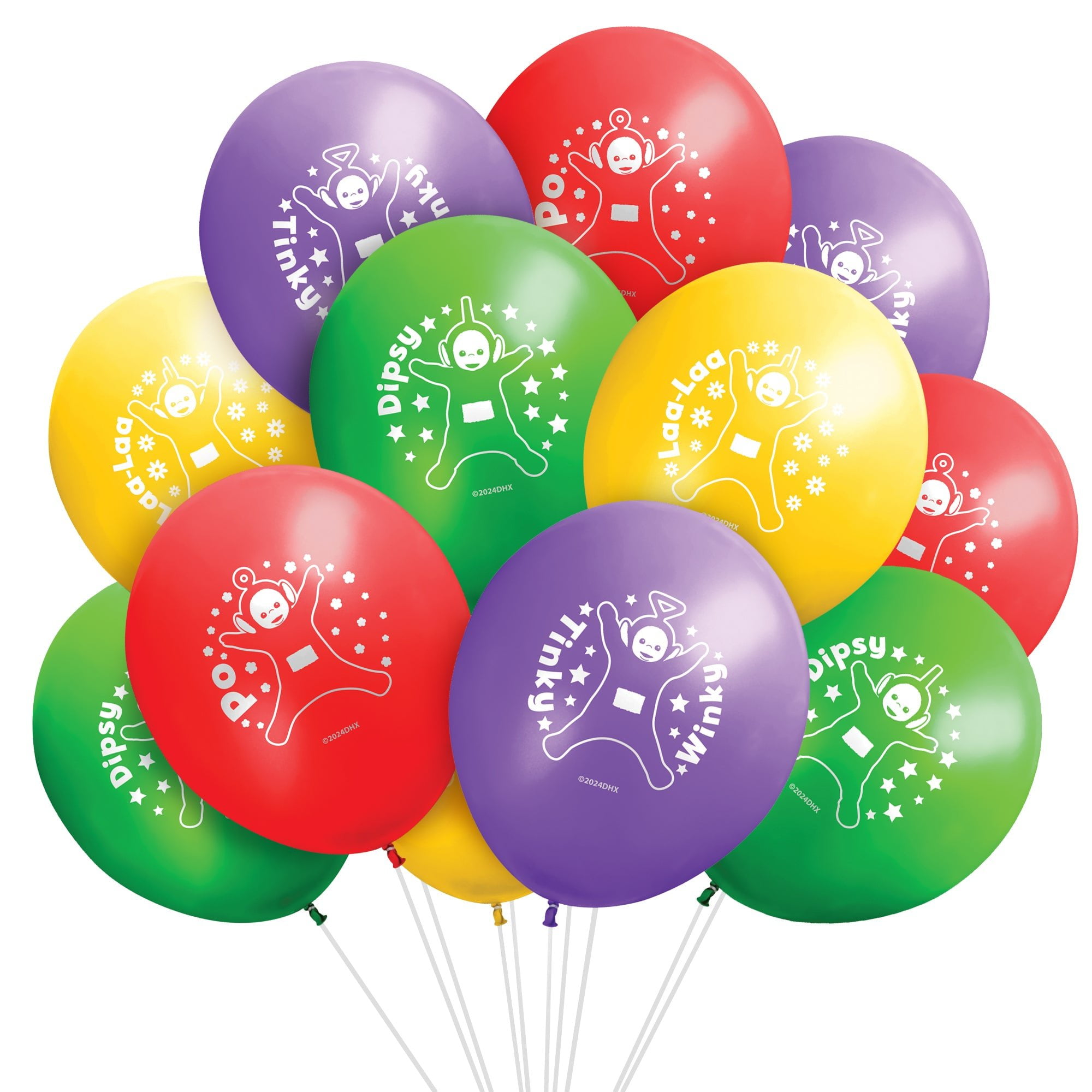 Teletubbies Balloons 24 Pack - Teletubbies Party Decorations - Walmart.com
