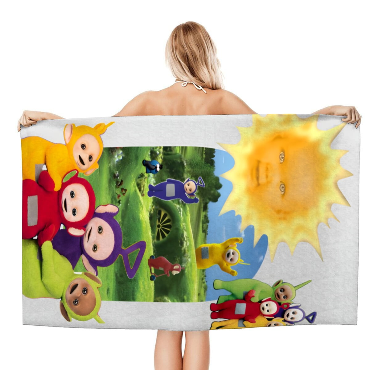 Teletubbies Beach Quick Drying Towel, super light, fast-drying, and ...