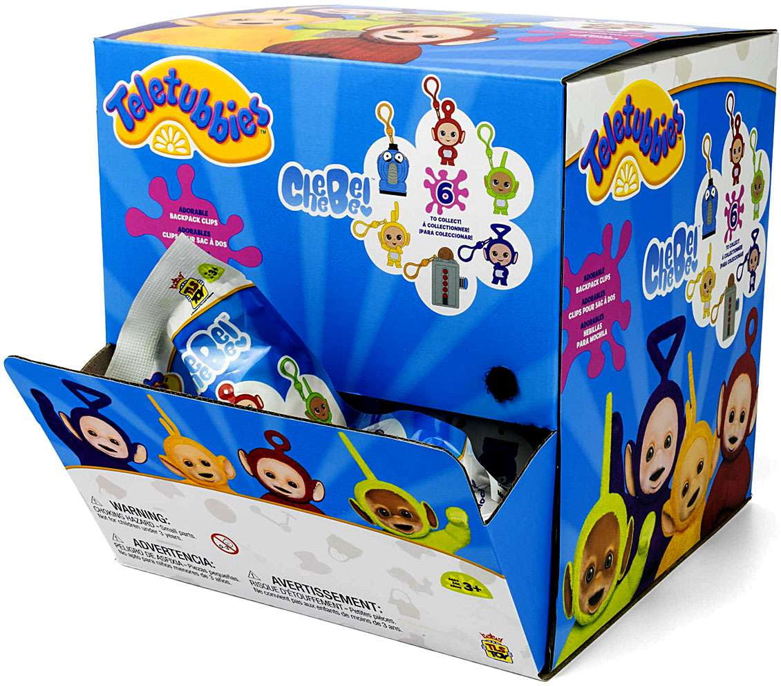 Teletubbies CheeBee Backpack Clip Mystery Box (24 Packs) - Walmart.com
