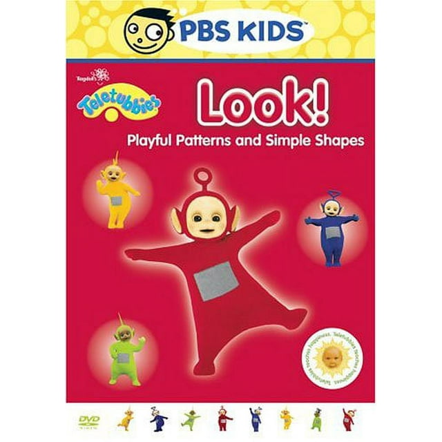 Pre-Owned Teletubbies Look! Playful Patterns and Simple Shapes ...