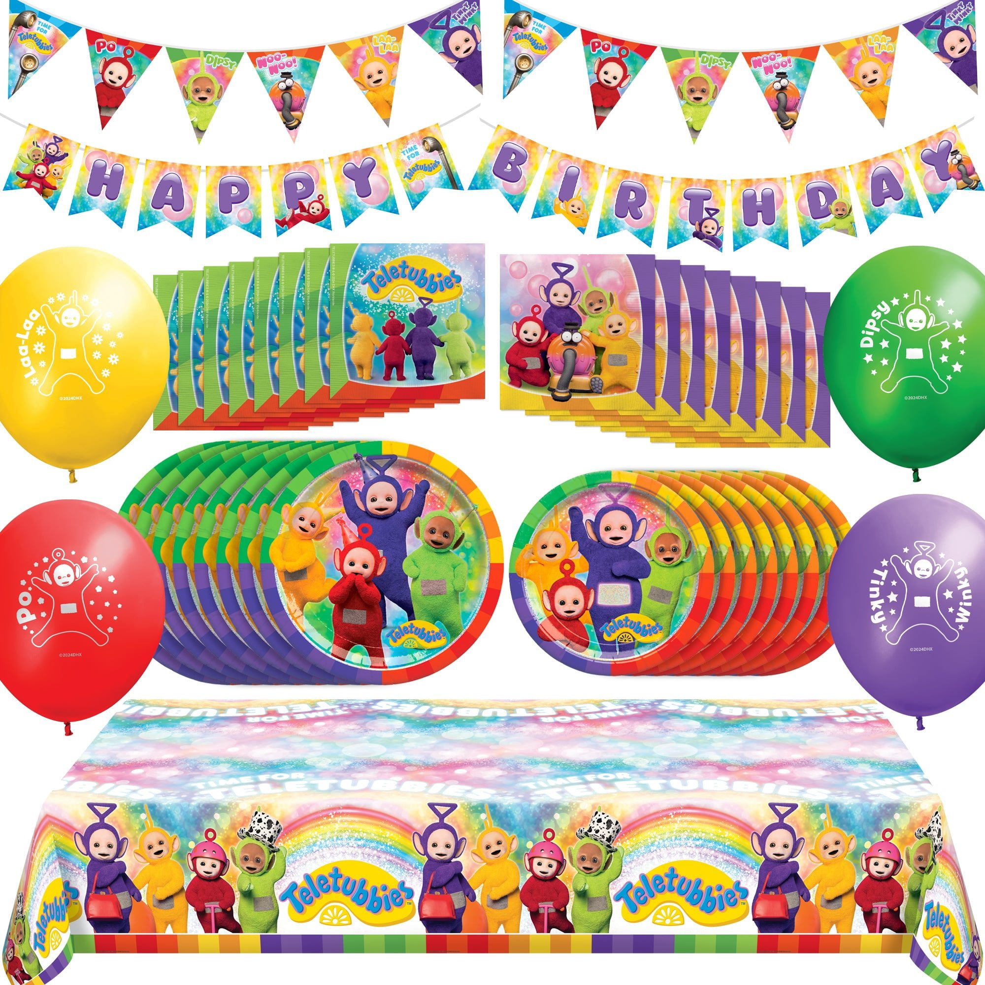 Teletubbies Party Decorations Complete Set for 24 Guests - Walmart.com