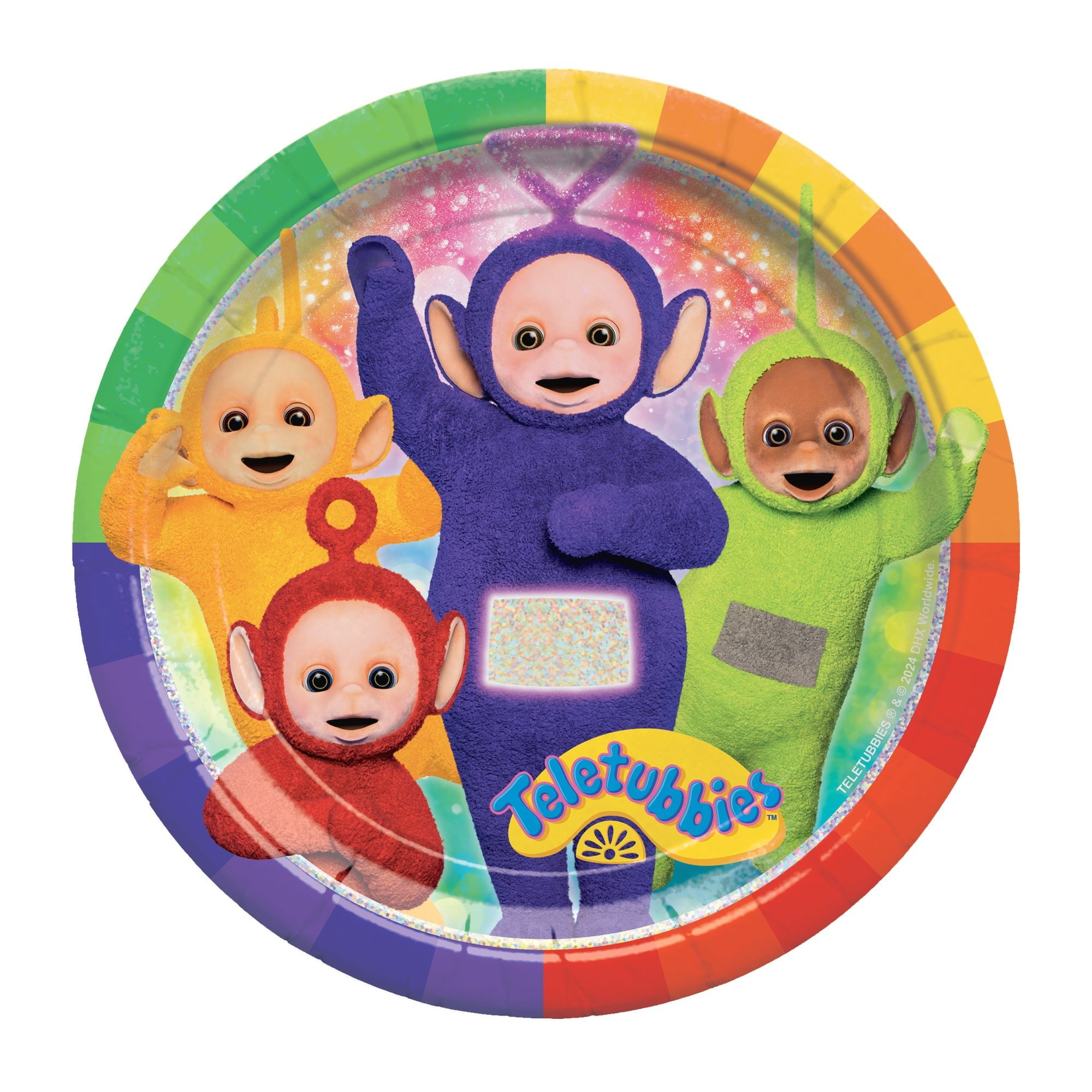 Teletubbies Plates 7in 24 Count - Teletubbies Party Decorations ...