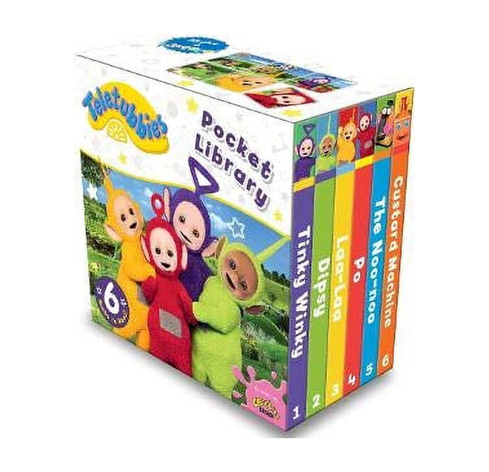 Teletubbies: Pocket Library, Book 1 (Board Book) - Walmart.com